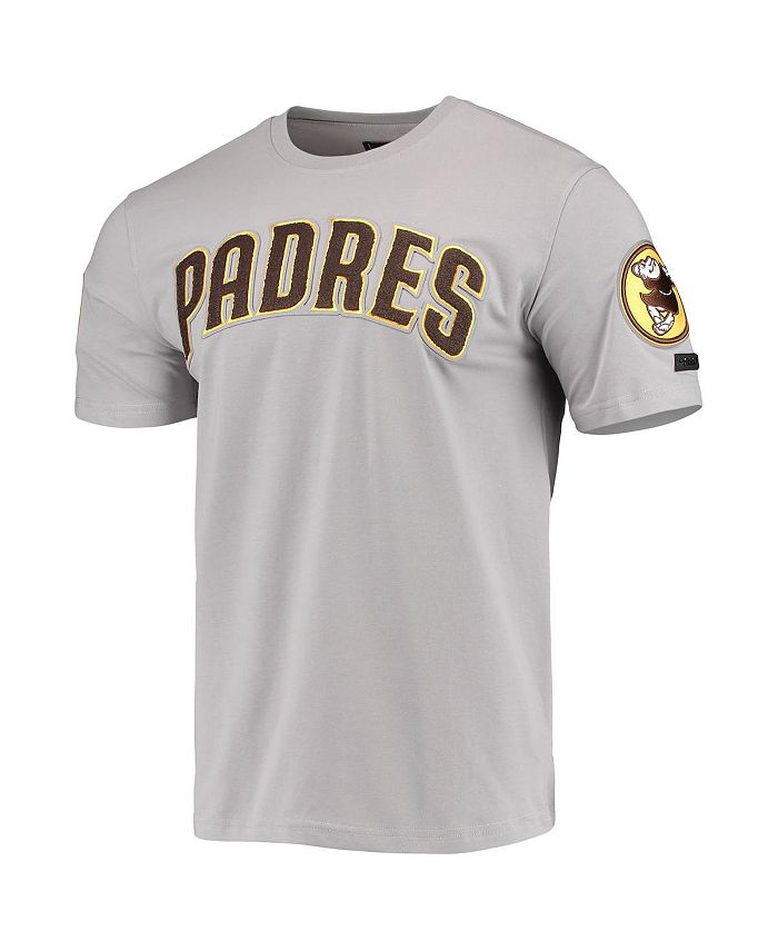 Pro Standard Men's Gray San Diego Padres Team Logo T-shirt - Macy's