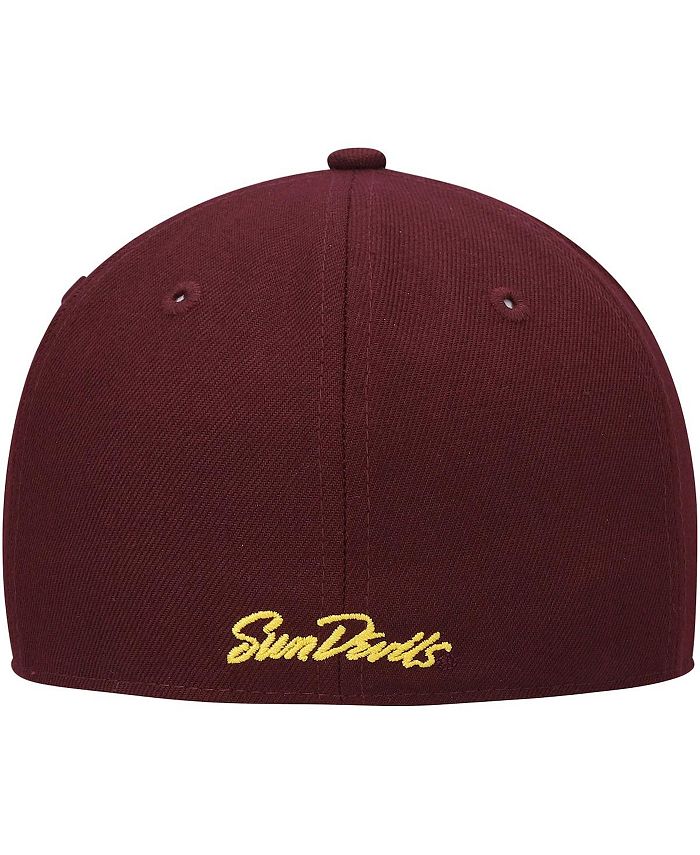 New Era Men's Maroon Arizona State Sun Devils Logo Basic 59FIFTY Fitted ...