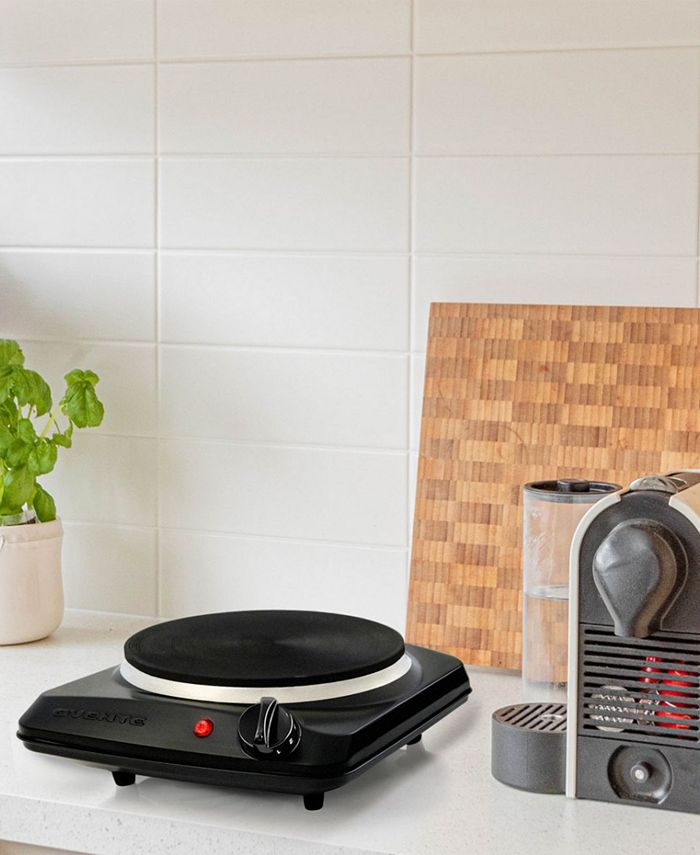 OVENTE Electric Cast-Iron Burner - Macy's