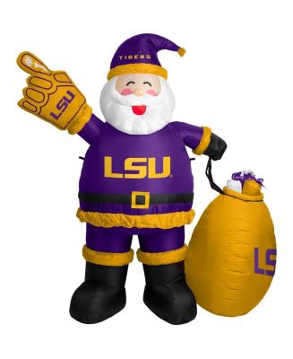 LSU Tigers 7' Inflatable Santa - Macy's