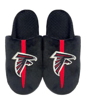 Men's FOCO Atlanta Falcons Striped Team Slippers - Macy's