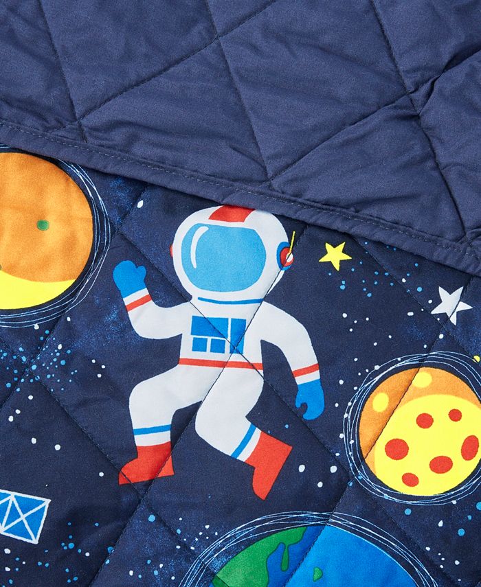 Mi Zone Kids Jason Outer Space Coverlet Set, Full/Queen, 4 Piece - Macy's
