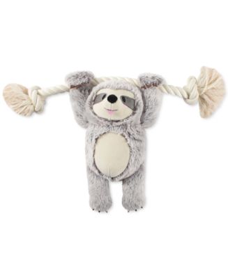 Fringe Studio Sloth on a Plush and Rope Dog Toy - Macy's