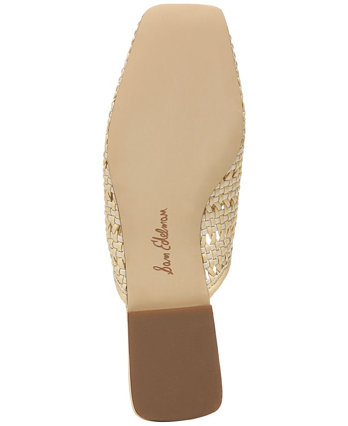 Sam Edelman Women's Leona Woven Mules - Macy's
