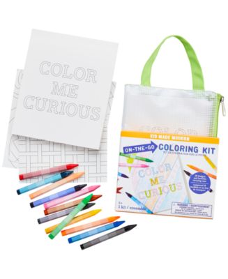 Kid Made Modern On-The-Go Coloring Kit - Macy's