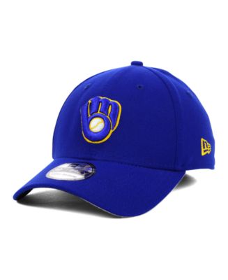 New Era Milwaukee Brewers MLB Team Classic 39THIRTY Stretch-Fitted Cap ...