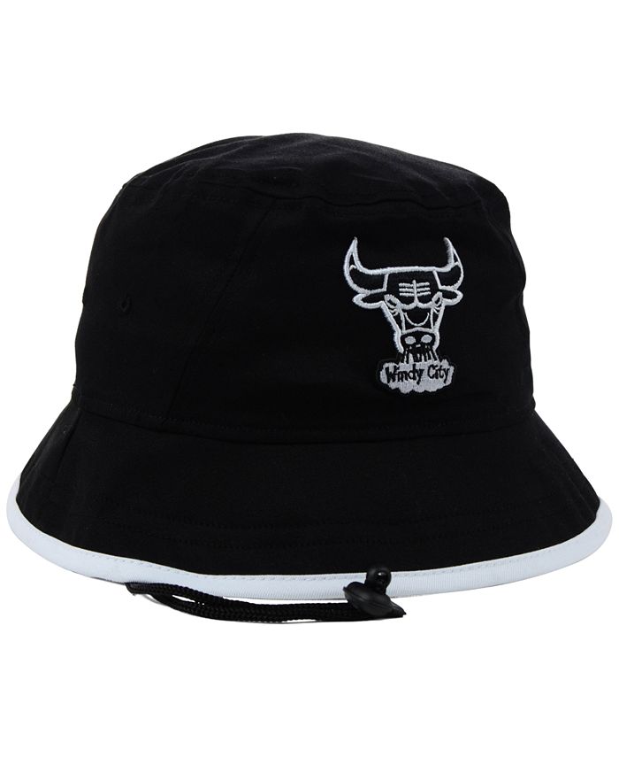 New Era Chicago Bulls Hardwood Classics Tipped Bucket Hat - Macy's