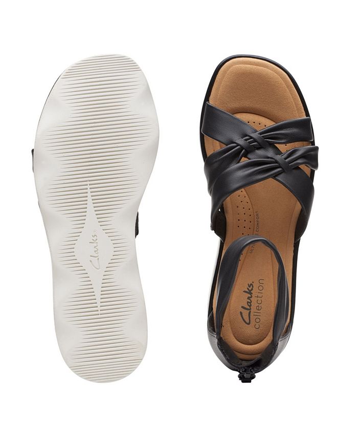 Clarks Women's Collection Clara Rae Wedge Sandal & Reviews - Sandals ...