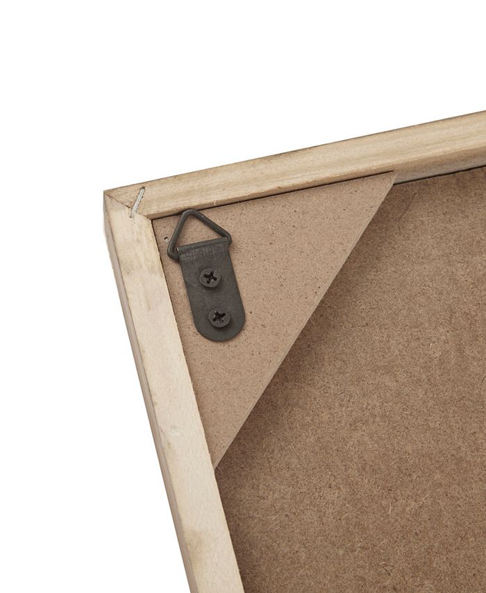 Madison Park Exton Geo Carved Wood Panel Wall Decor - Macy's