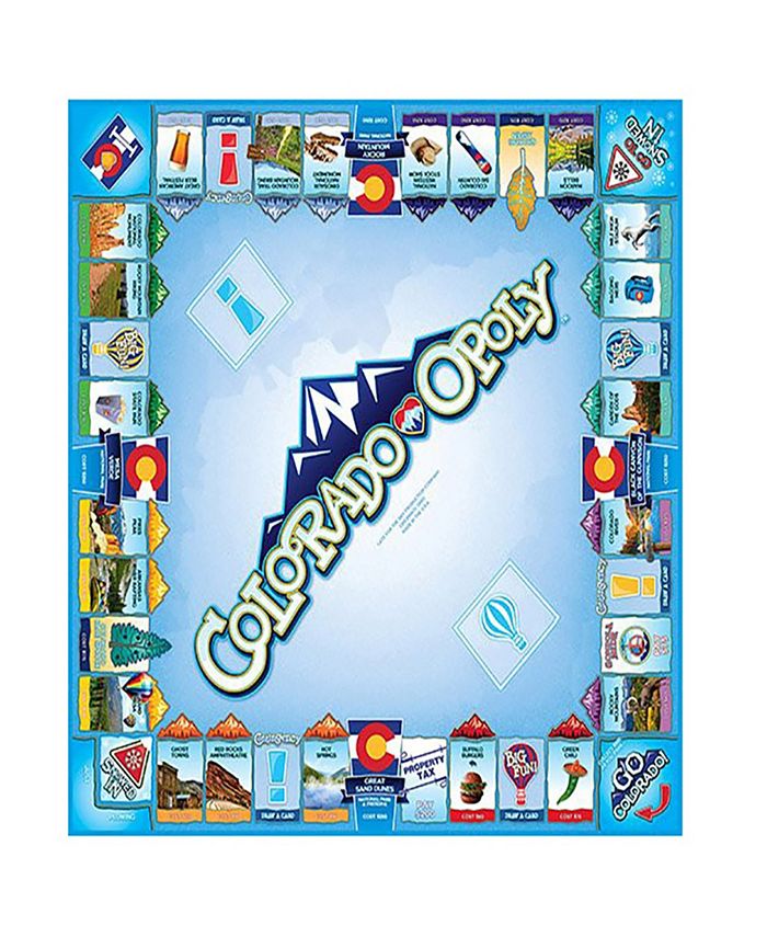 Late for the Sky Colorado-Opoly Board Game - Macy's