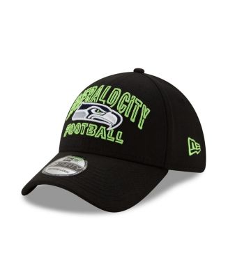 Men's New Era Black Seattle Seahawks 2020 Nfl Draft City 39Thirty Flex ...