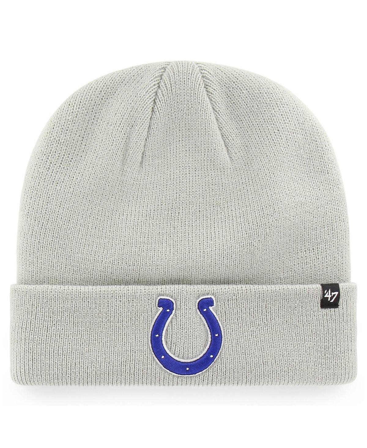 Click here for Mens 47 Gray Indianapolis Colts Secondary Basic Cu... prices