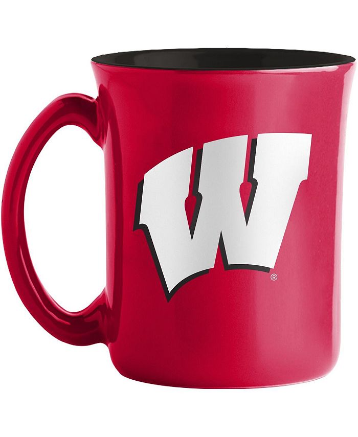 Logo Brands Wisconsin Badgers 15 oz Team Cafe Mug - Macy's