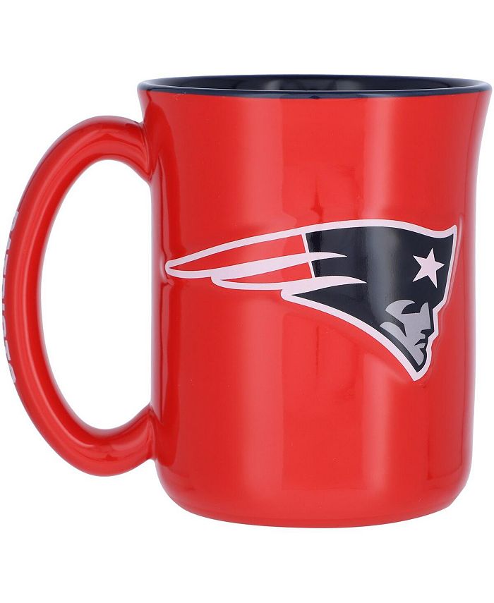 Logo Brands New England Patriots 15 oz Team Cafe Mug - Macy's