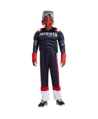 Big Boys Navy New England Patriots Game Day Costume - Macy's