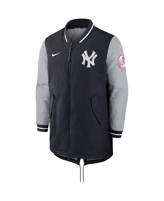 Nike Men's Navy New York Yankees Dugout Performance Full-Zip Jacket ...