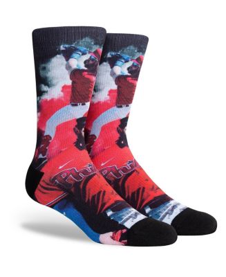 Men's PKWY Bryce Harper Philadelphia Phillies Voltage Player Crew Socks ...