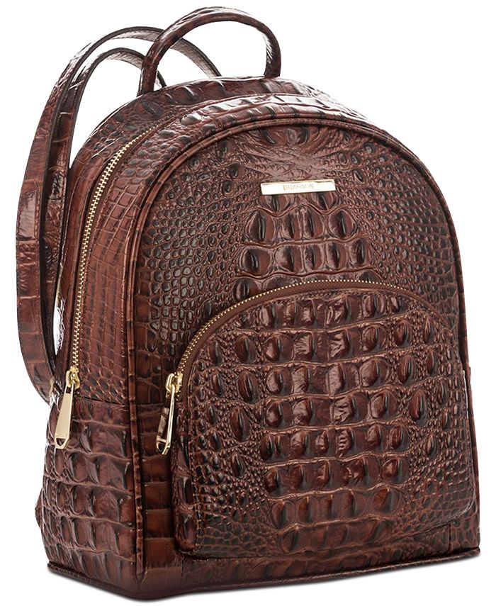 Brahmin Mini Dartmouth Melbourne Embossed Leather Backpack - Macy's