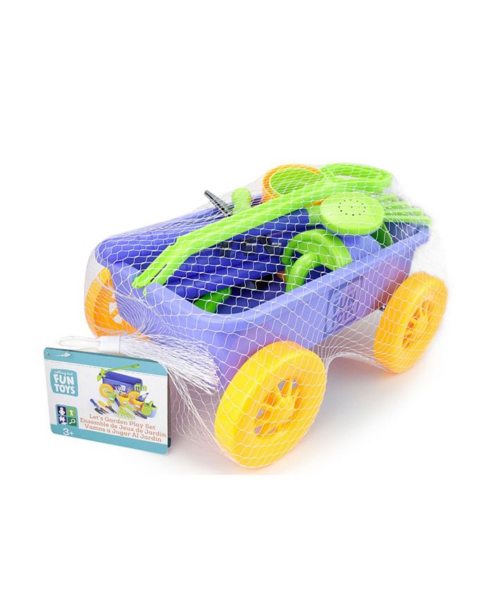Flat River Group Let's Garden Wagon Play Set, 14 Piece - Macy's