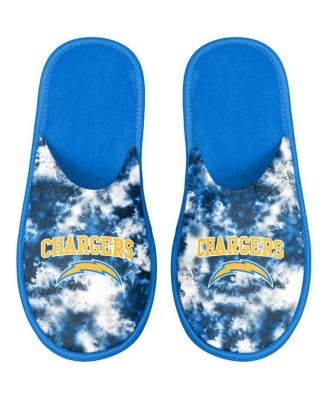 Women's FOCO Los Angeles Chargers Iconic Logo Scuff Slippers - Macy's