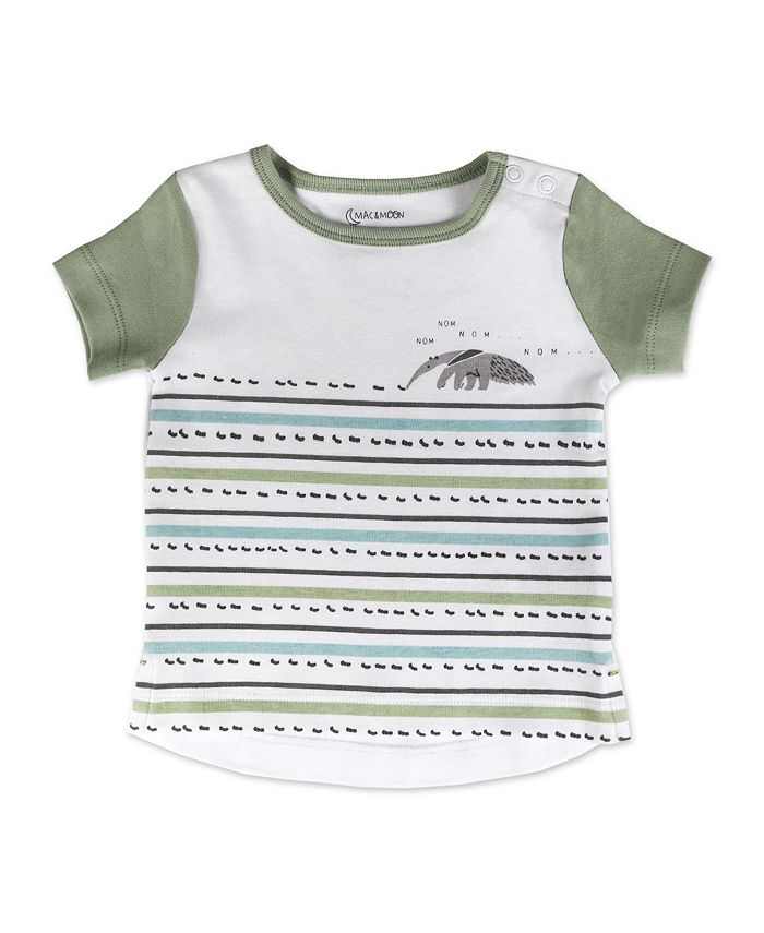 Mac & Moon Baby Boys Printed T Shirt and Shorts, 2 Piece Set - Macy's