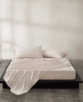 Calvin Klein Harrison Fitted Sheet, Twin XL - Macy's