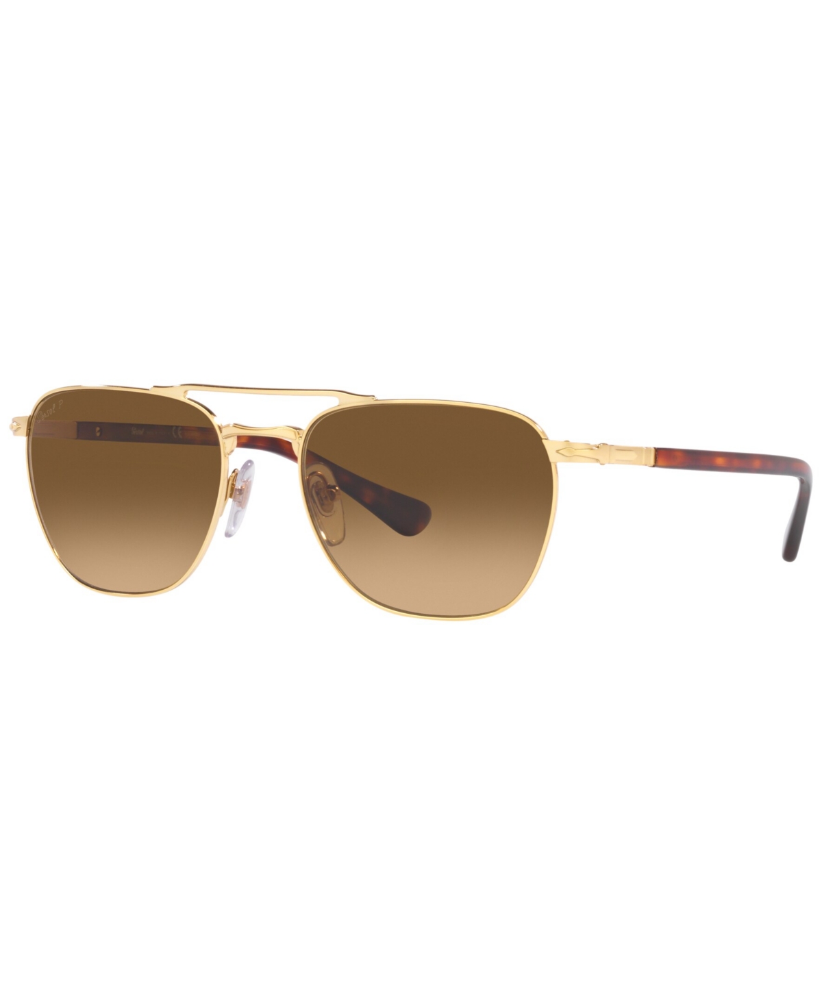 Click here for Persol Mens Polarized Sunglasses  PO2494S 55 - Gol... prices