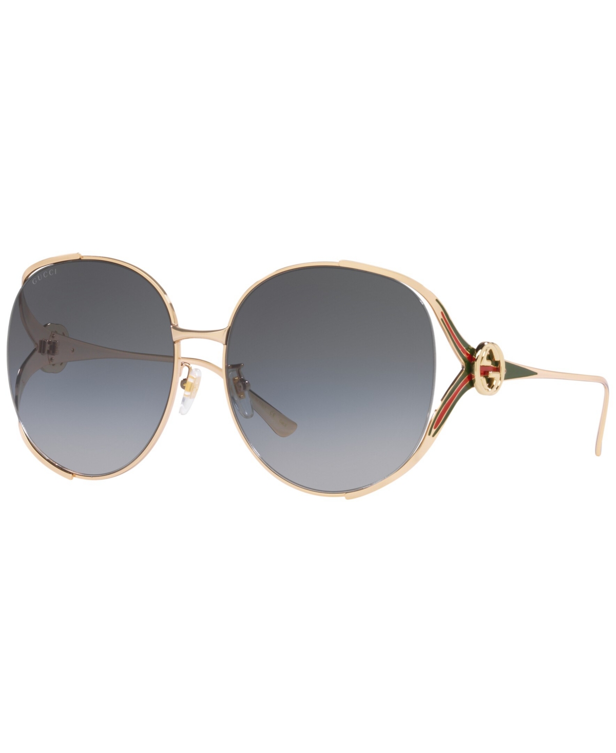 Click here for Gucci Womens Sunglasses  GG0225S - Gold-Tone Clear prices