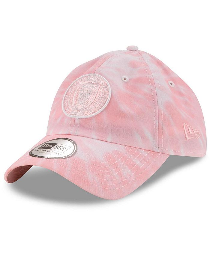 New Era Men's Pink Inter Miami CF Tie-Dye Casual Classic 9TWENTY ...