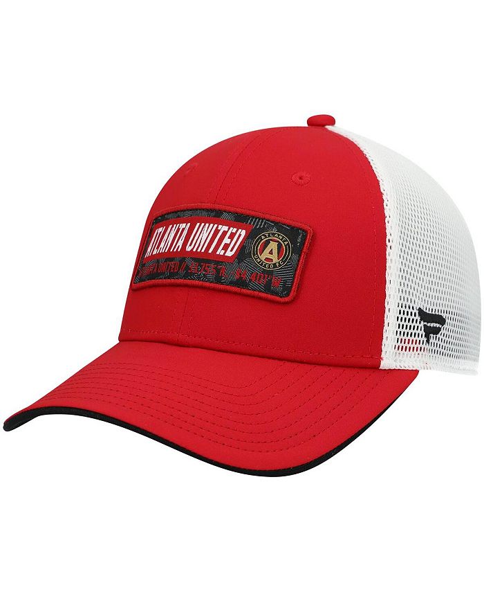 Fanatics Men's Red Atlanta United FC Iconic Defender Snapback Hat - Macy's
