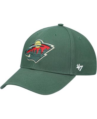Men's Green Minnesota Wild Legend MVP Adjustable Hat - Macy's