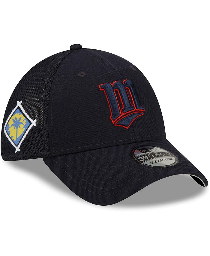 New Era Men's Navy Minnesota Twins 2022 Spring Training 39THIRTY Flex ...