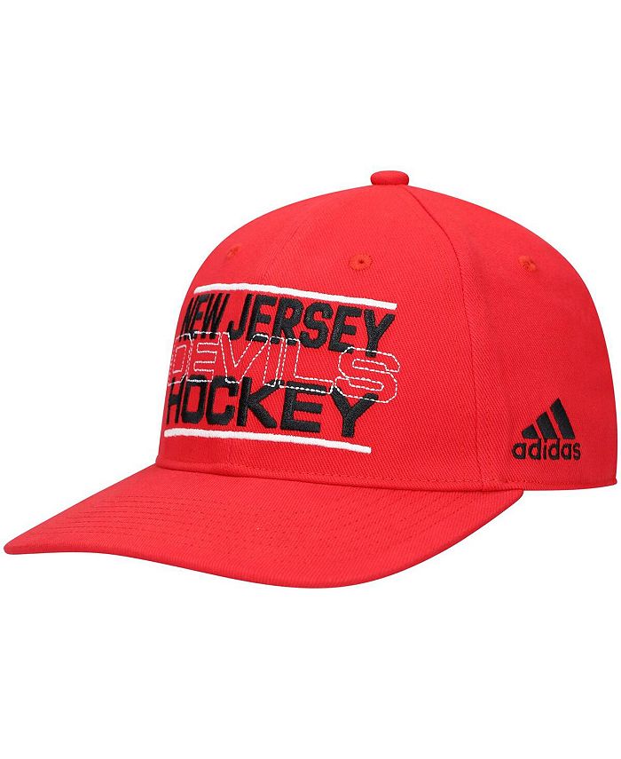 adidas Men's Red New Jersey Devils Slouch Flex Hat - Macy's