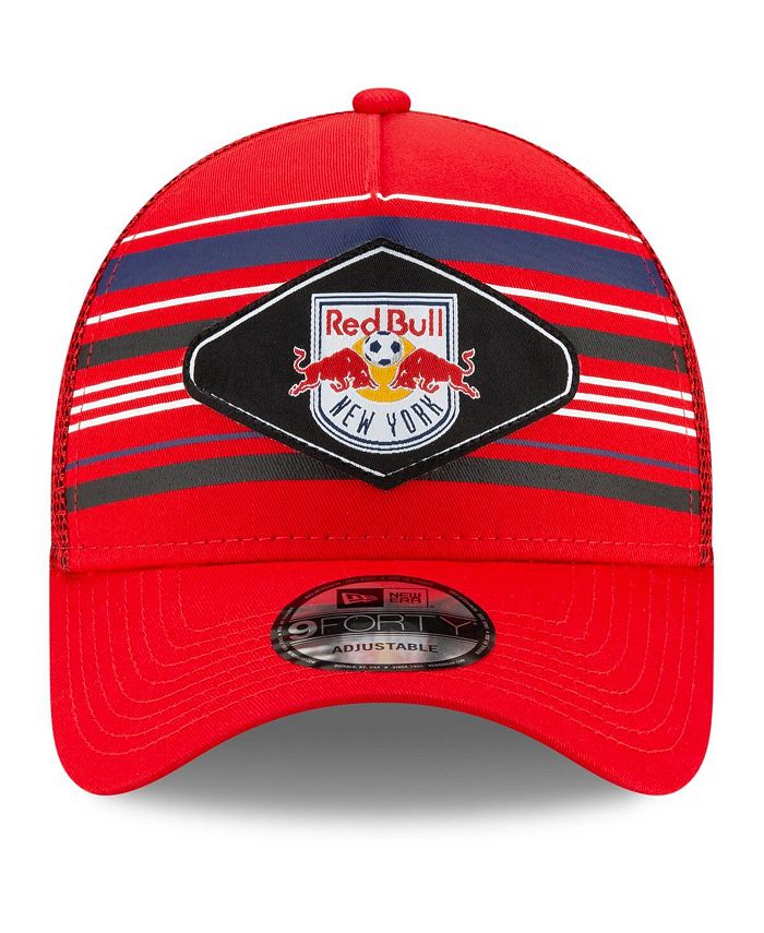 New Era Men's Red New York Red Bulls Shoreline 9FORTY Adjustable ...