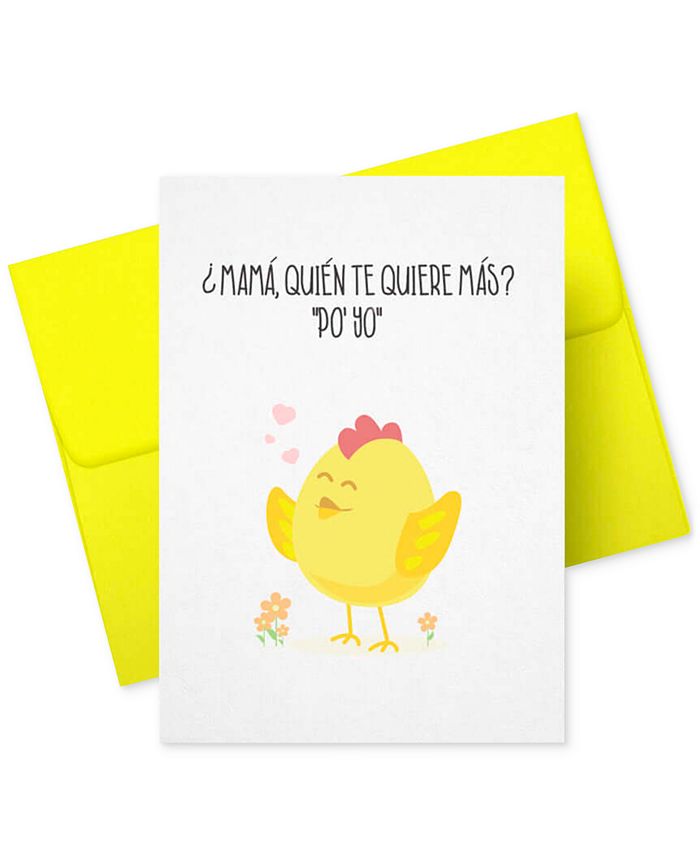 Paper Tacos Who Loves You Most Mother's Day Greeting Card - Macy's