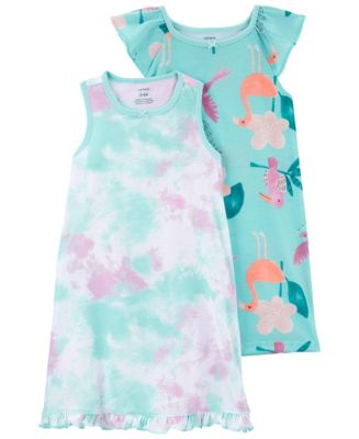 Toddler Girls Nightgown, Pack of 2 - Macy's