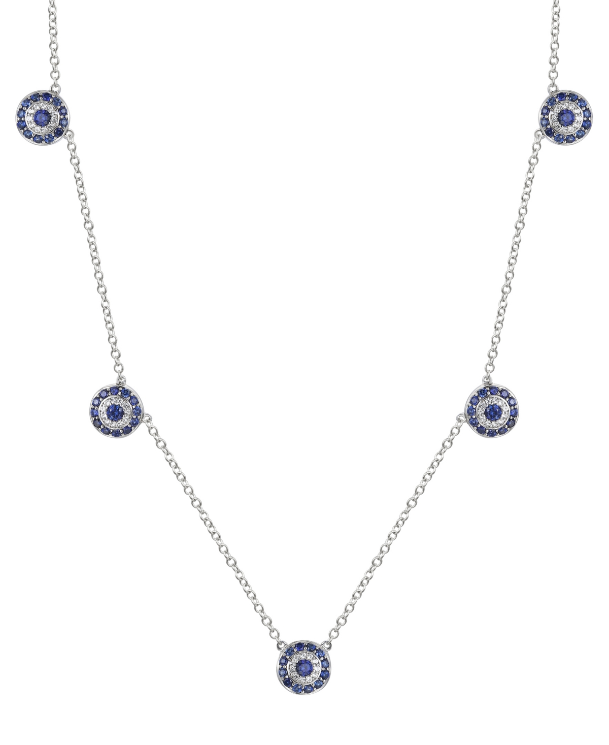 Click here for Lab-Grown Sapphire (1-1/10 ct. t.w.) & Lab-Grown W... prices