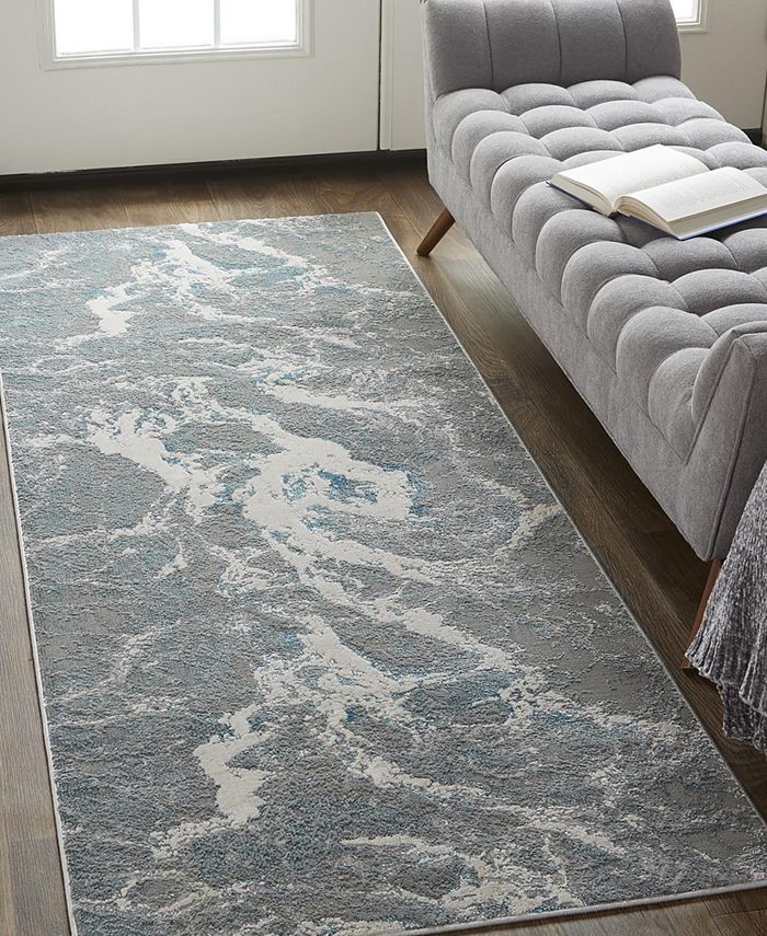 Feizy Azure R3539 2'10" x 7'10" Runner Area Rug - Macy's