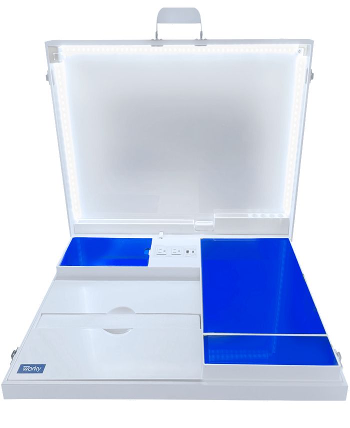 Worky The Home Office by 15-in-1 Portable Multi function Workstation ...