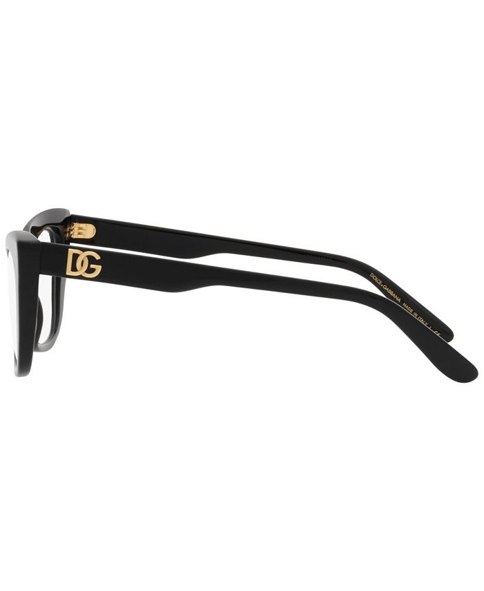 Dolce&Gabbana DG3354 Women's Cat Eye Eyeglasses - Macy's