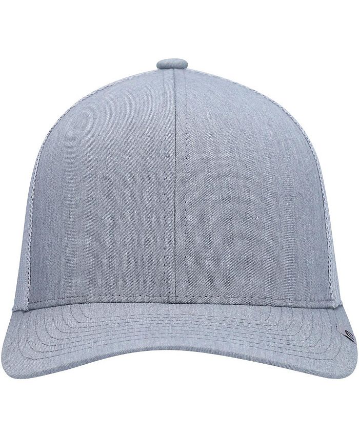 Travis Mathew Men's Heathered Gray Widder 2.0 Trucker Snapback Hat - Macy's