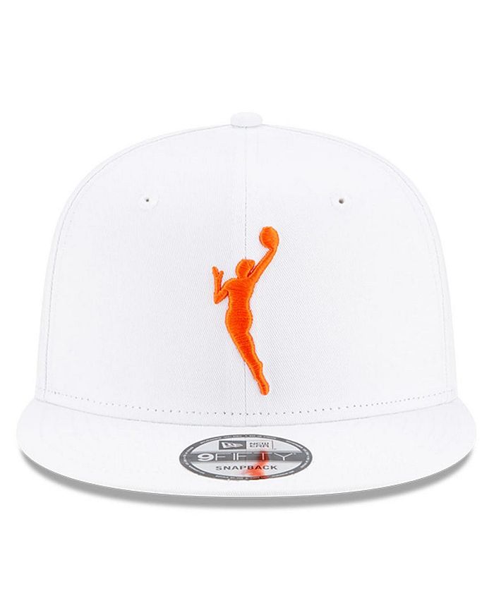 New Era Men's White Wnba 9FIFTY Snapback Adjustable Hat - Macy's