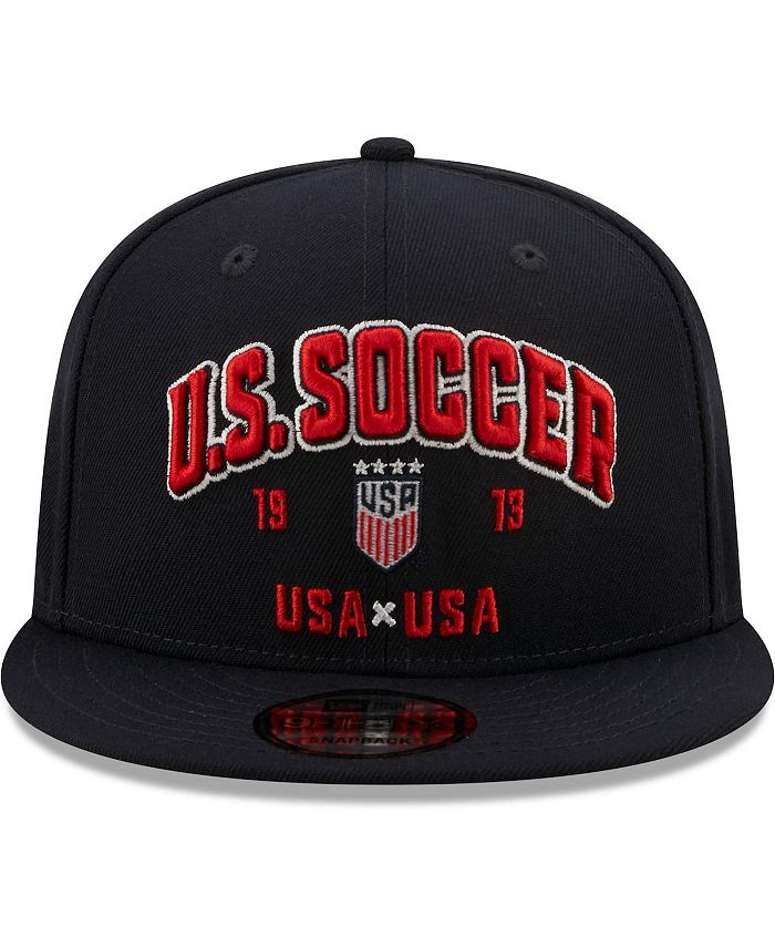 New Era Men's Navy Uswnt Stacked 9FIFTY Snapback Hat - Macy's