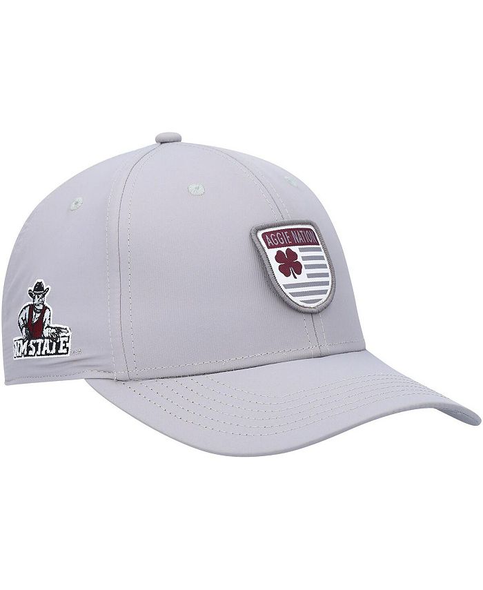 Black Clover Men's White New Mexico State Aggies Nation Shield Snapback ...