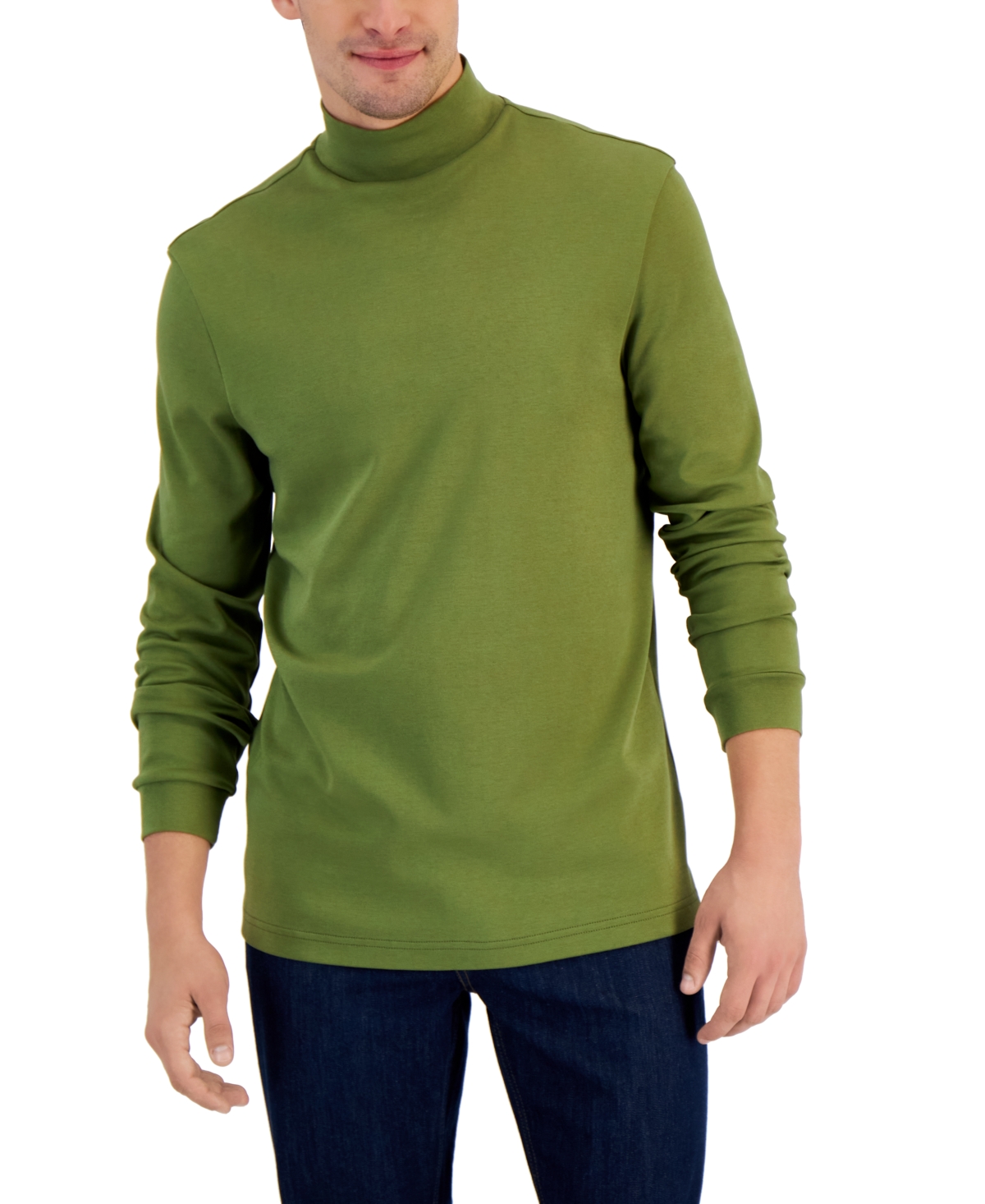 Click here for Club Room Mens Solid Mock Neck Shirt  Created for... prices