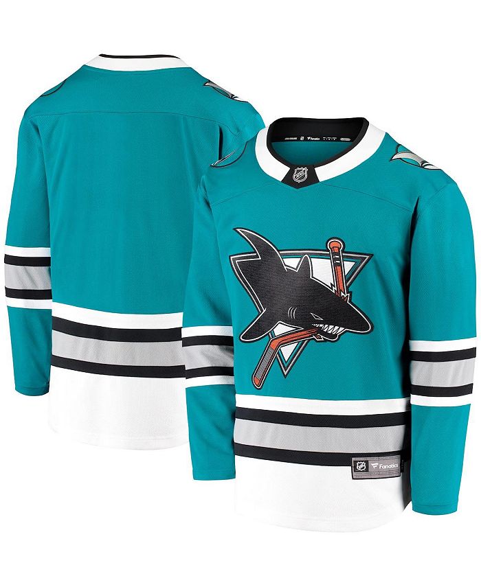 Fanatics Men's Teal San Jose Sharks 30th Anniversary Premier Breakaway ...