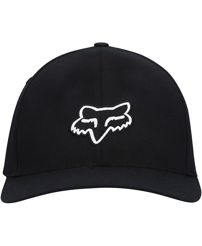 Fox Men's Black Main Logo Legacy Flex Hat - Macy's