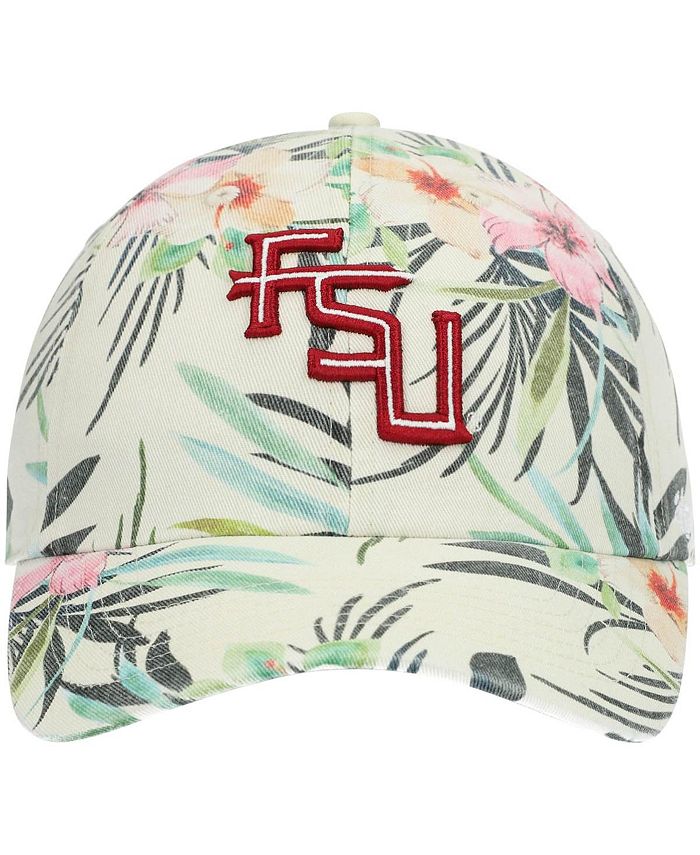 '47 Brand Women's '47 White Florida State Seminoles Bloom Clean Up ...