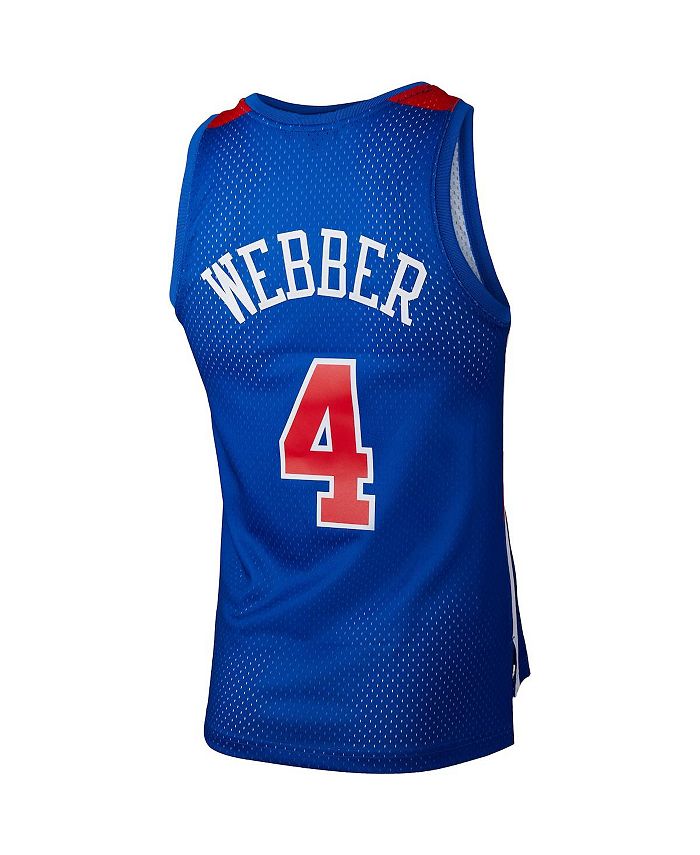 Mitchell & Ness Women's Chris Webber Blue Washington Bullets Hardwood ...