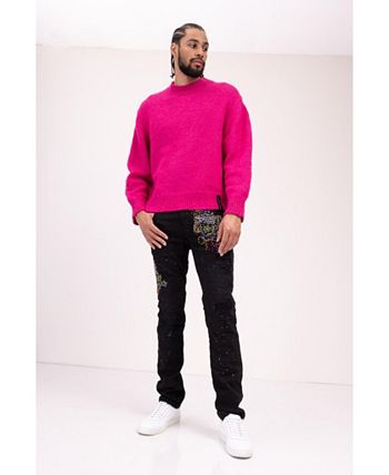 RON TOMSON Men's Modern Oversized Bold Sweater - Macy's